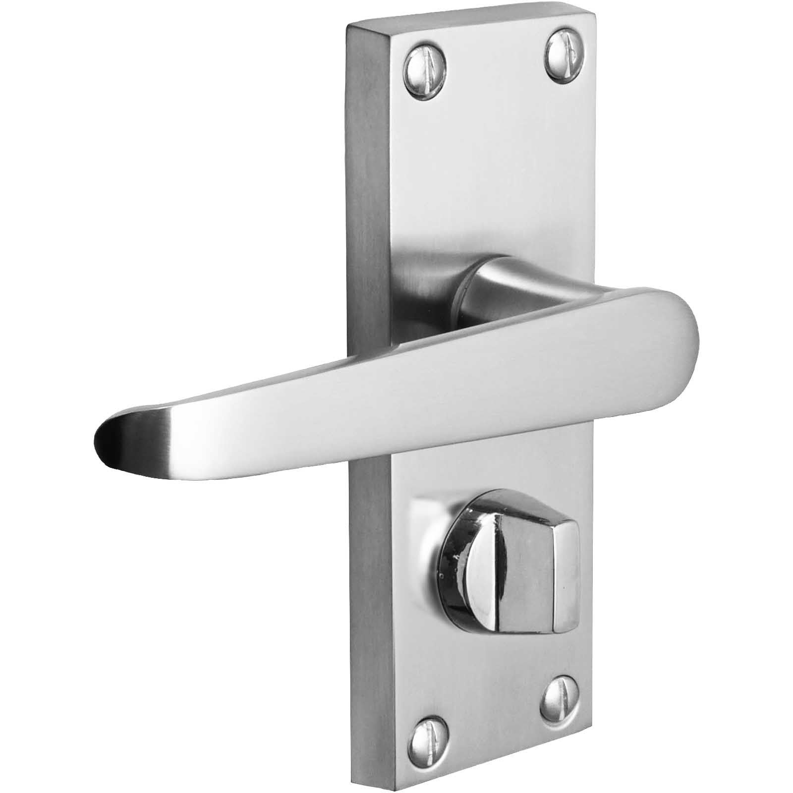 115mm No.5408 Vision Zeus Victorian Straight Lever Privacy Handles ...